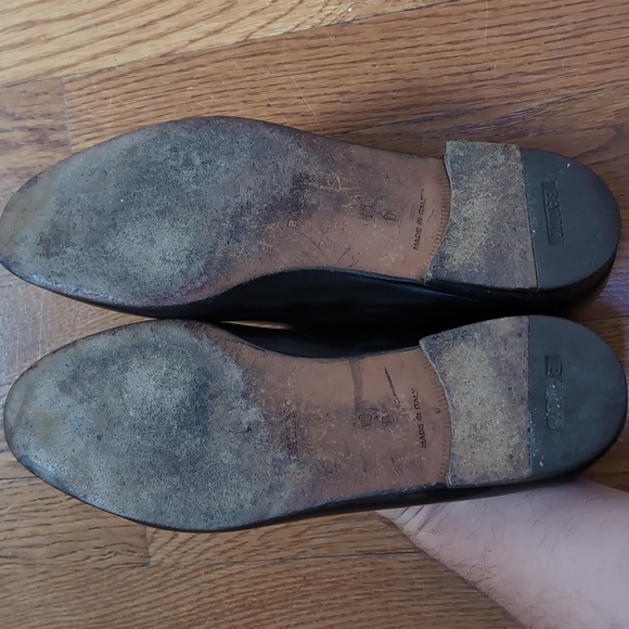 Bally | Shoes | Bally Brisbane Italian Black Tassel Loafers Classic ...